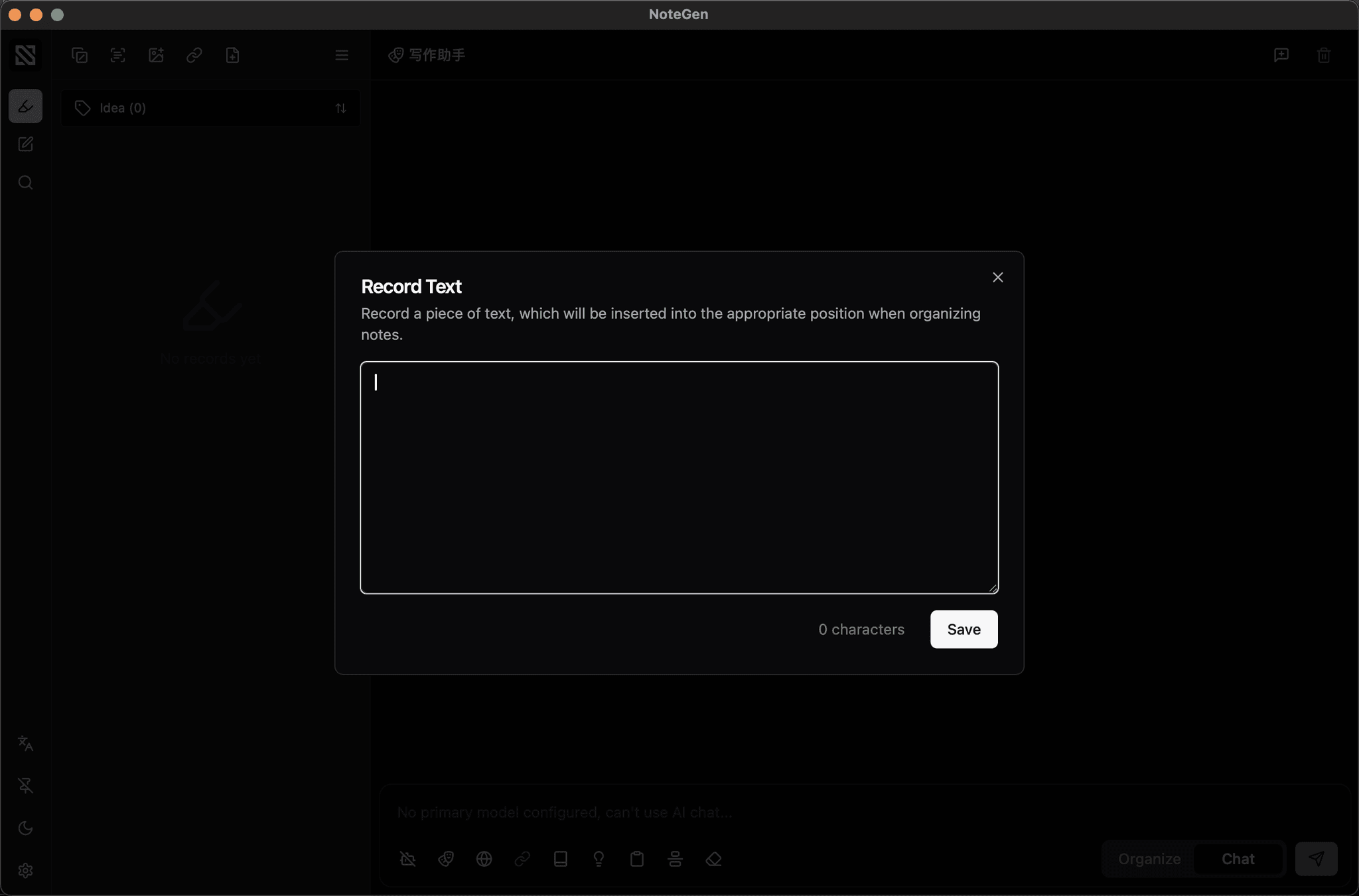 NoteGen - Markdown AI Note-taking Software